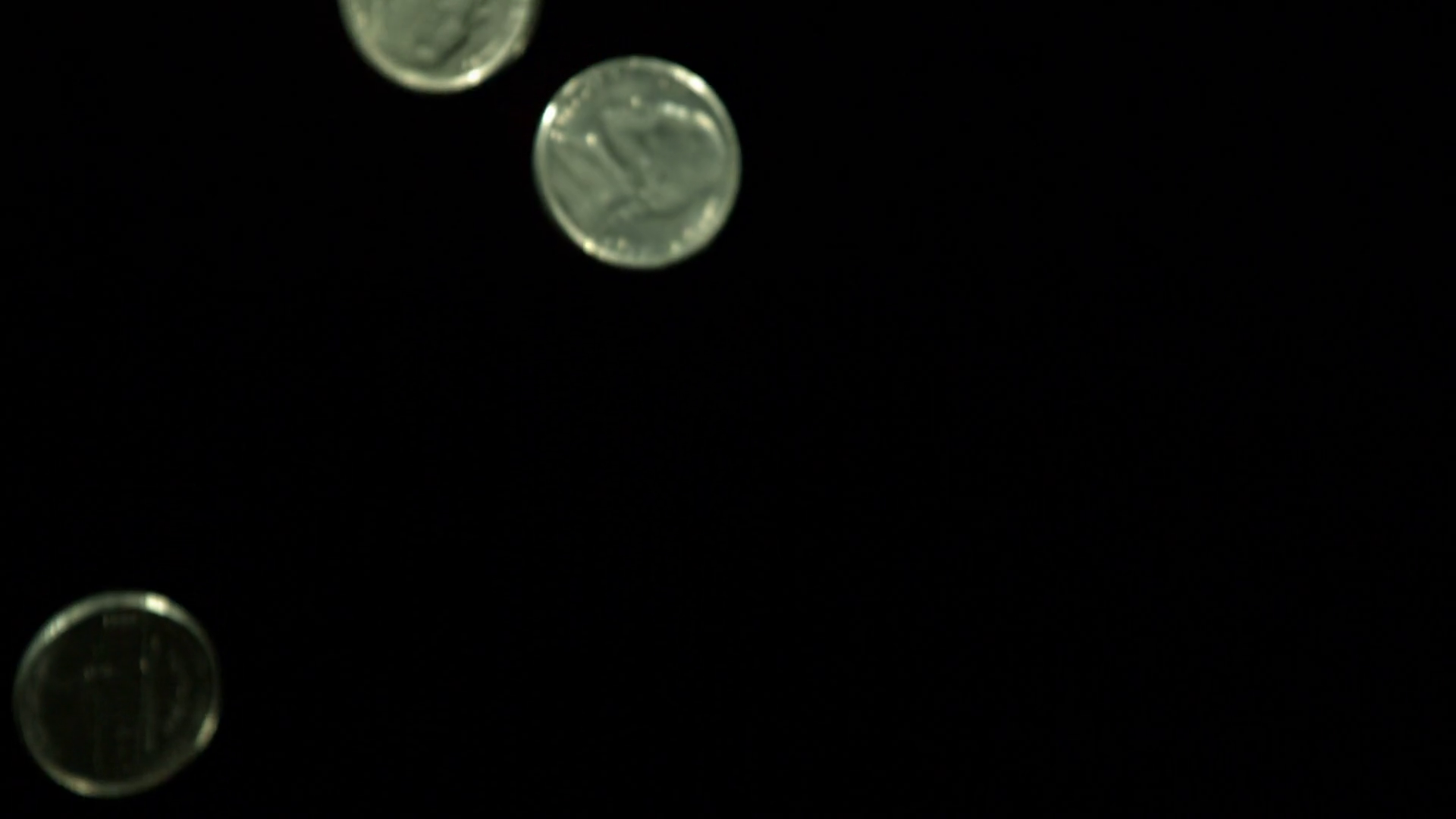 Slow Motion Falling Nickels 3 Stock Footage SBV-300146272 - Storyblocks