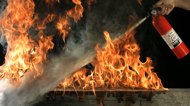 Using Fire Extinguisher Stock Footage: Royalty-Free Video Clips ...