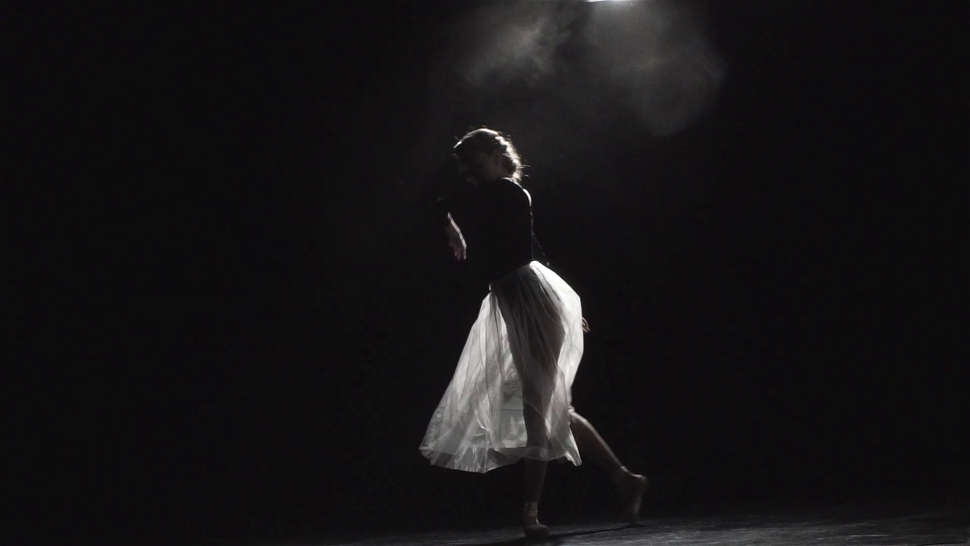 Slow Motion Footage Of Elegant Dancer Stock Footage SBV-306439682 ...