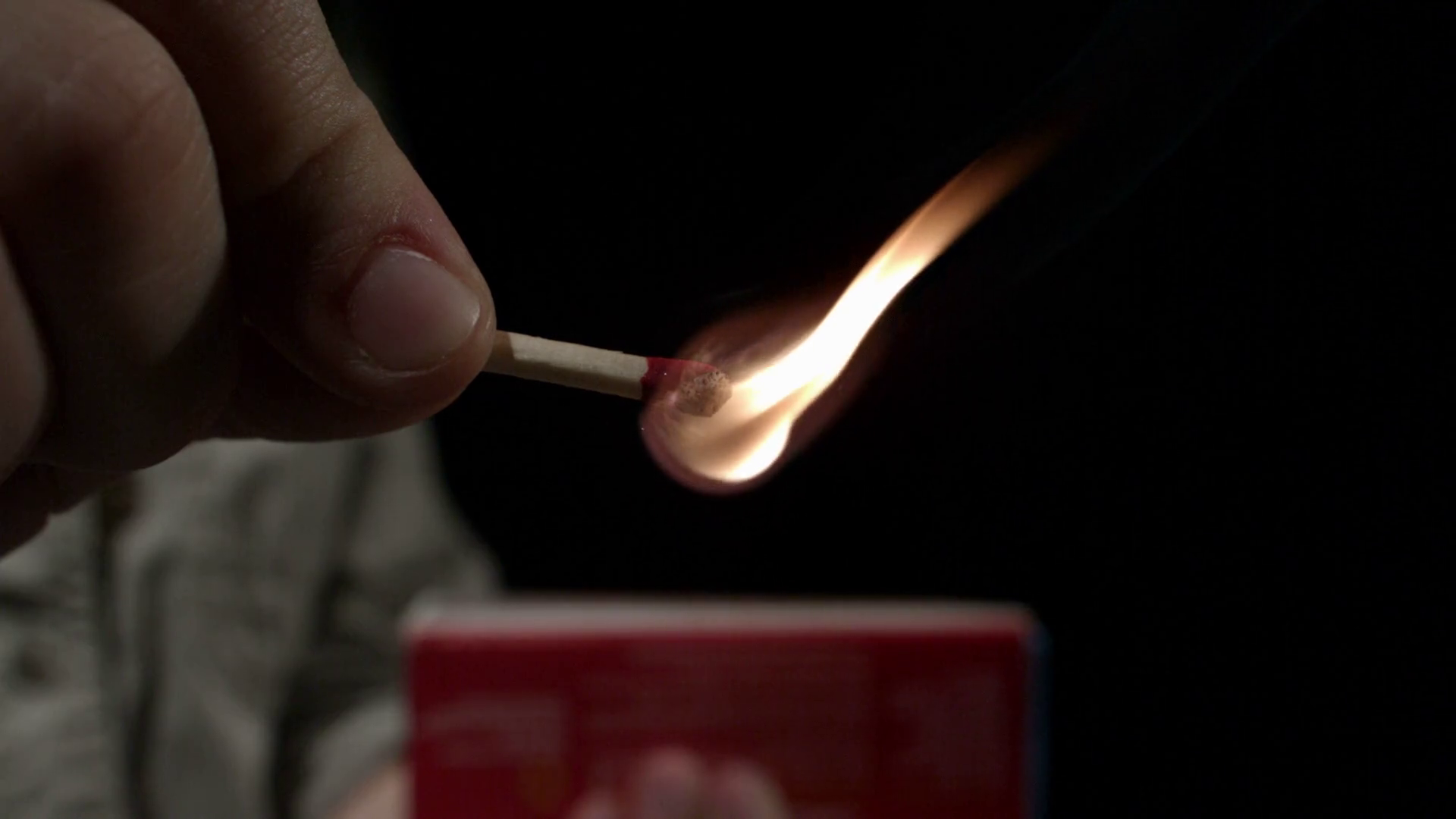 Slow Motion Matchstick Burning Stock Footage SBV-300135417 - Storyblocks