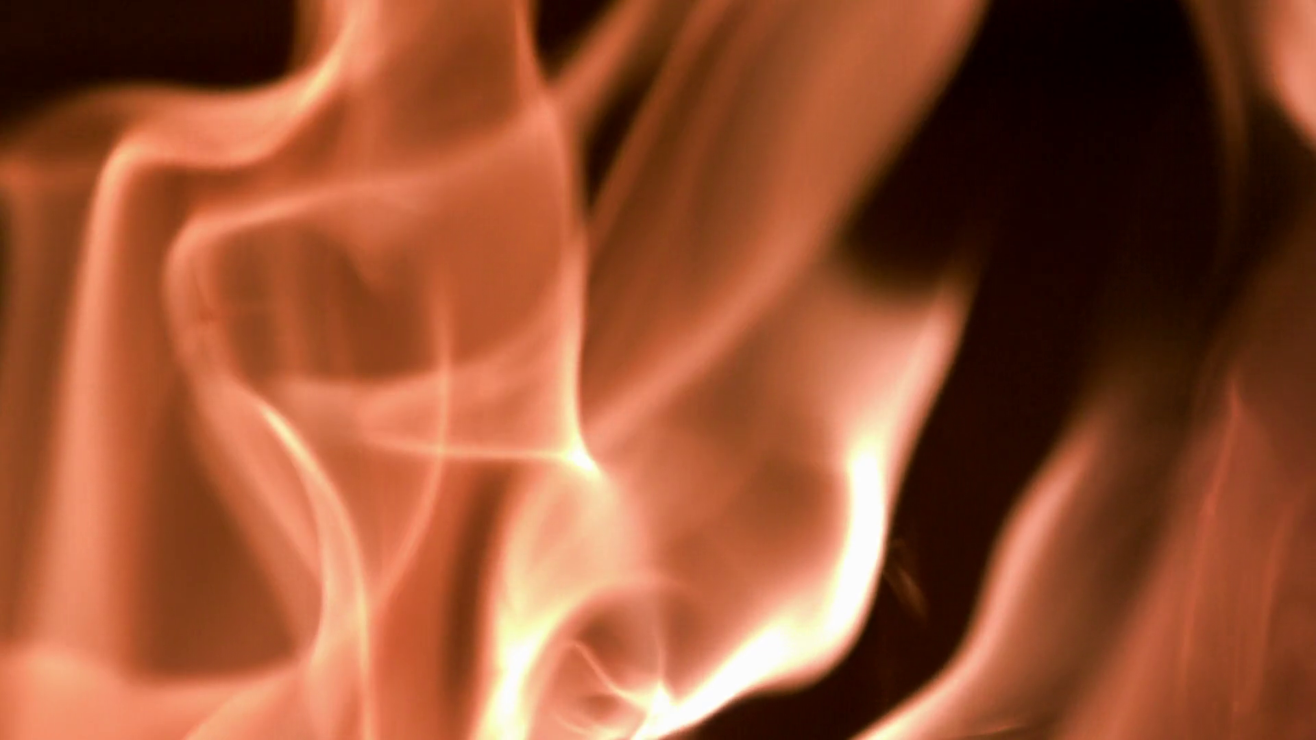 Slow Motion Rising Flames Closeup 1 Stock Footage SBV-300146243 ...