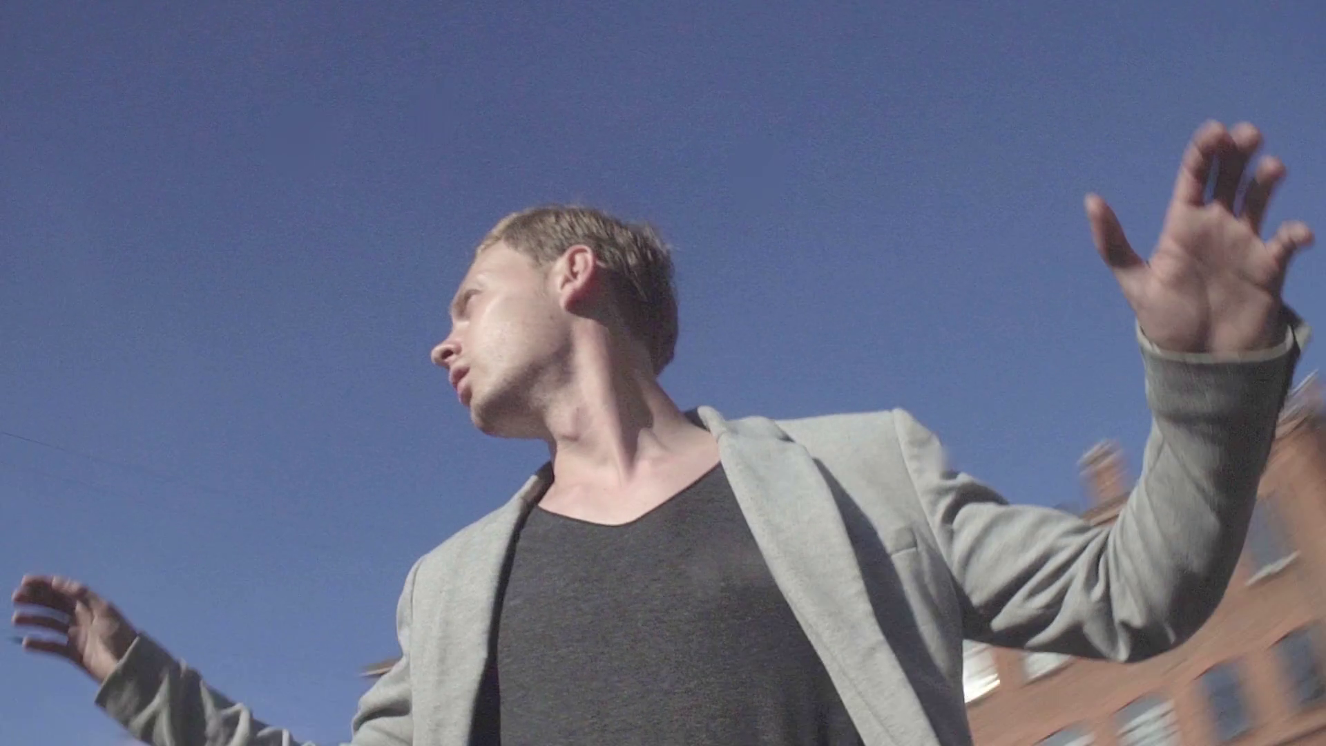 Slow Motion Shot Of Anxious Young Person Stock Footage SBV-308049431 ...