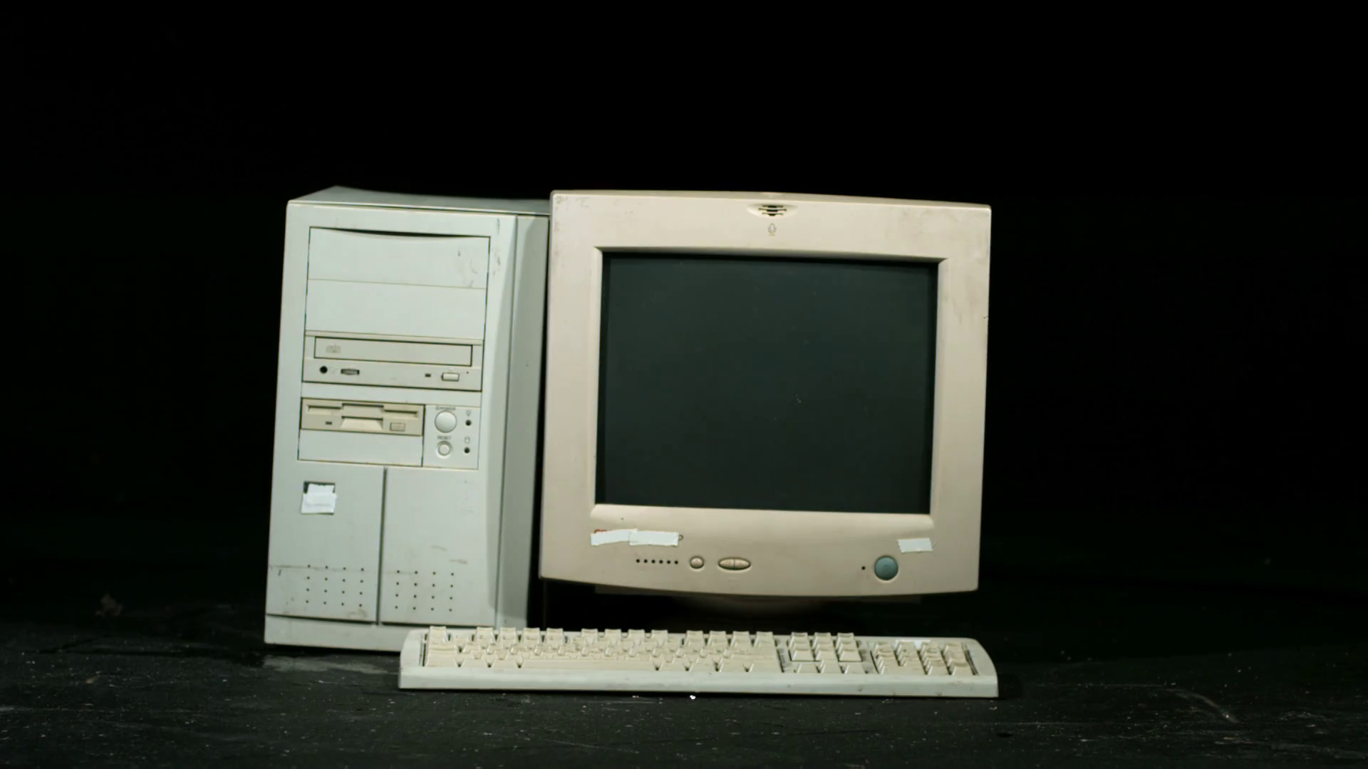 Slow Motion Smashing Computer Monitor Stock Footage SBV-300026129 ...