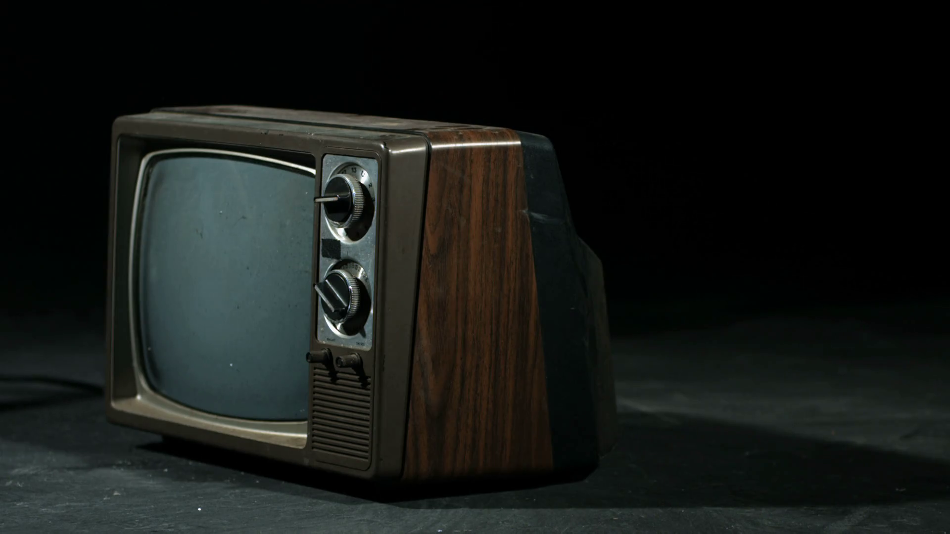 Slow Motion Smashing Old Television Stock Footage SBV-300026127 ...