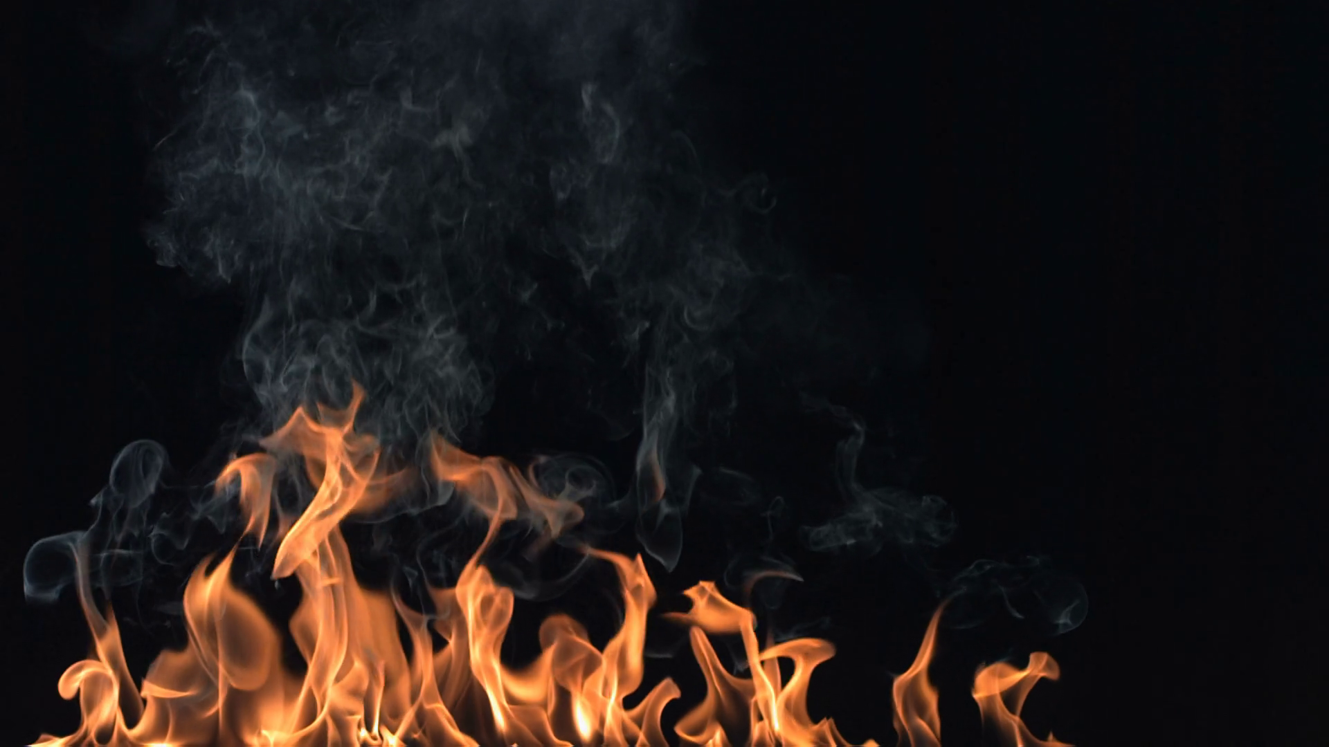 Slow Motion Smoky Flames Stock Footage SBV-300026114 - Storyblocks