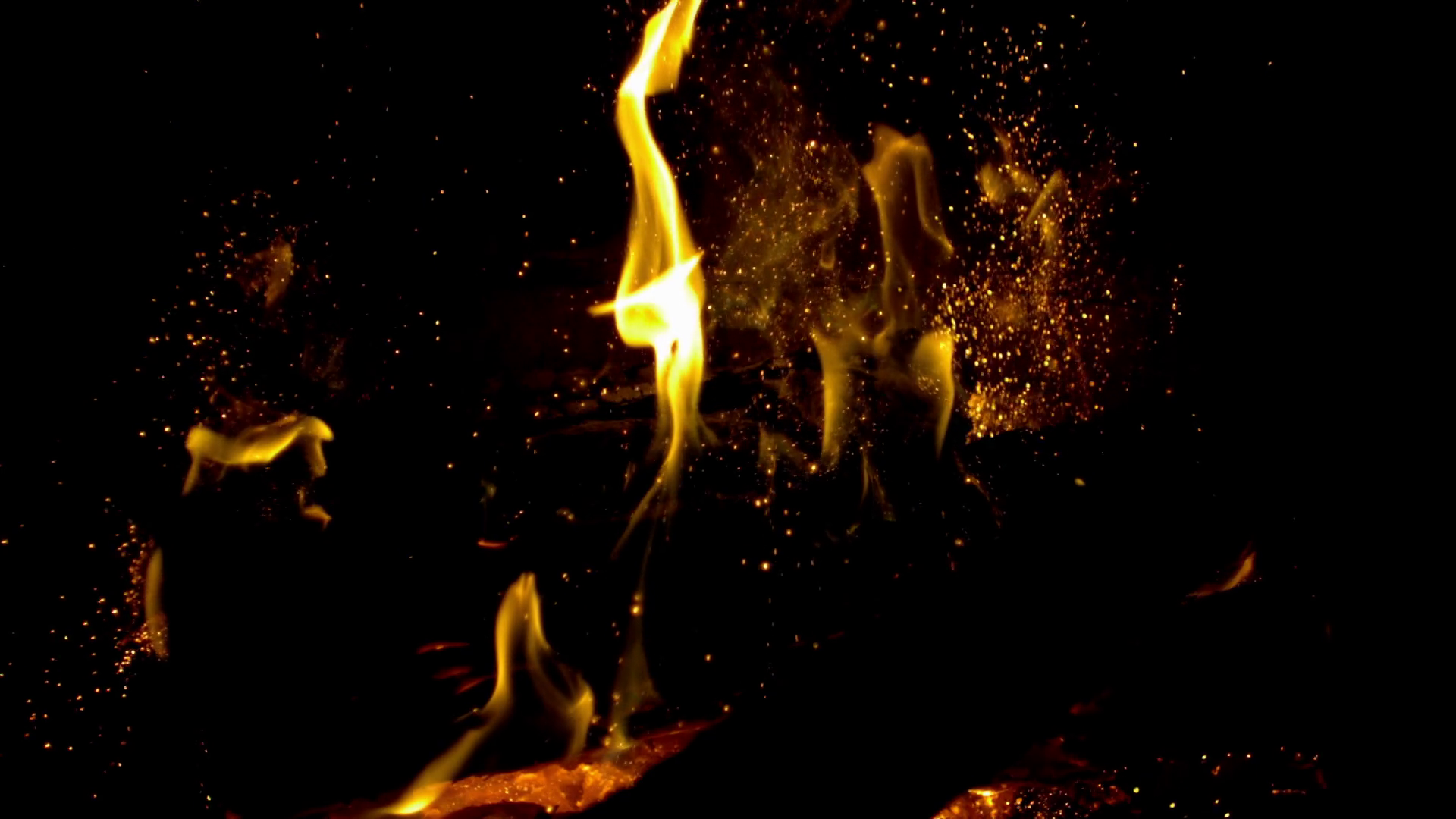 Slow Motion Spewing Embers Stock Footage SBV-300146263 - Storyblocks
