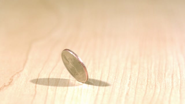 Spinning Coin Stock Footage: Royalty-Free Video Clips - Storyblocks