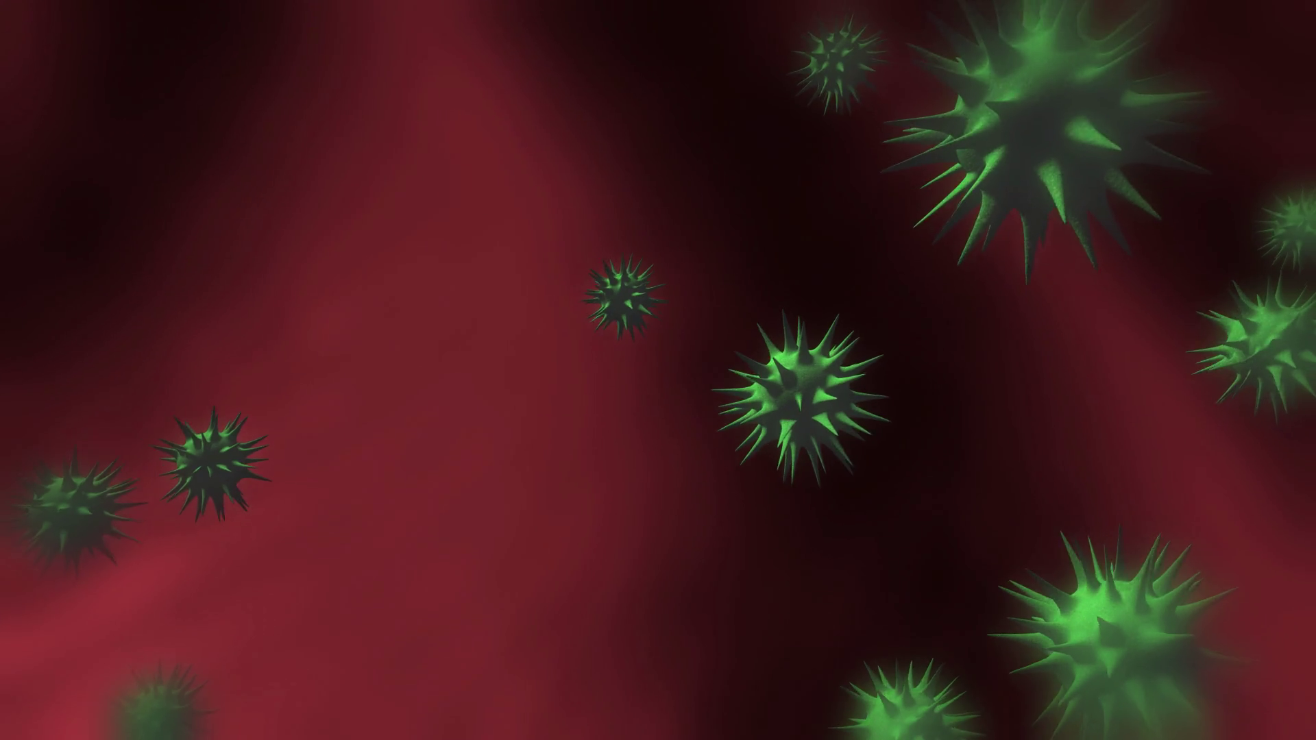Spiked Germs Stock Motion Graphics SBV-300077272 - Storyblocks