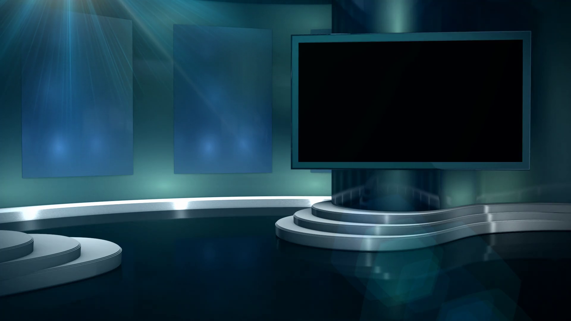 Sports Talk Show Set Stock Footage SBV-300129801 - Storyblocks