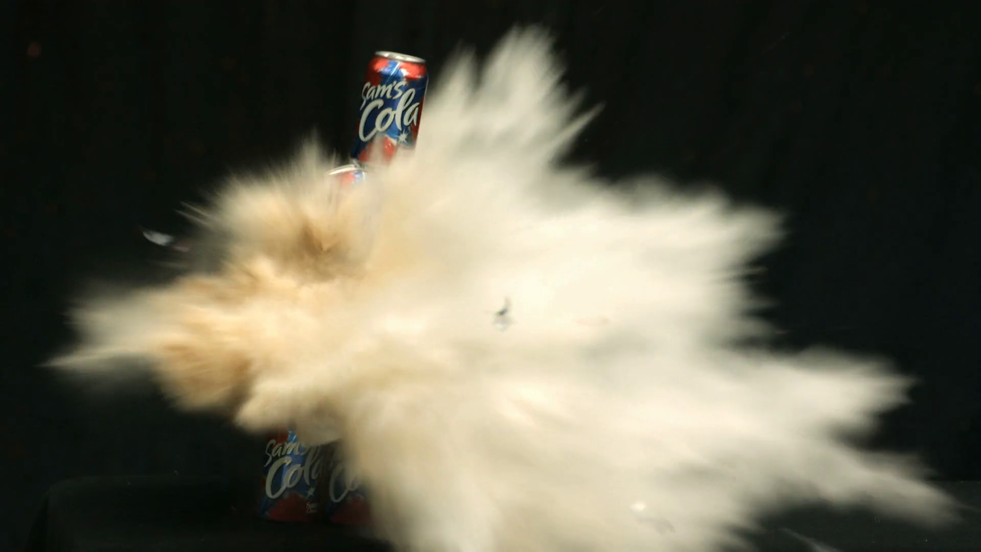 Stack Of Soda Cans Exploding Stock Footage SBV-300080896 - Storyblocks