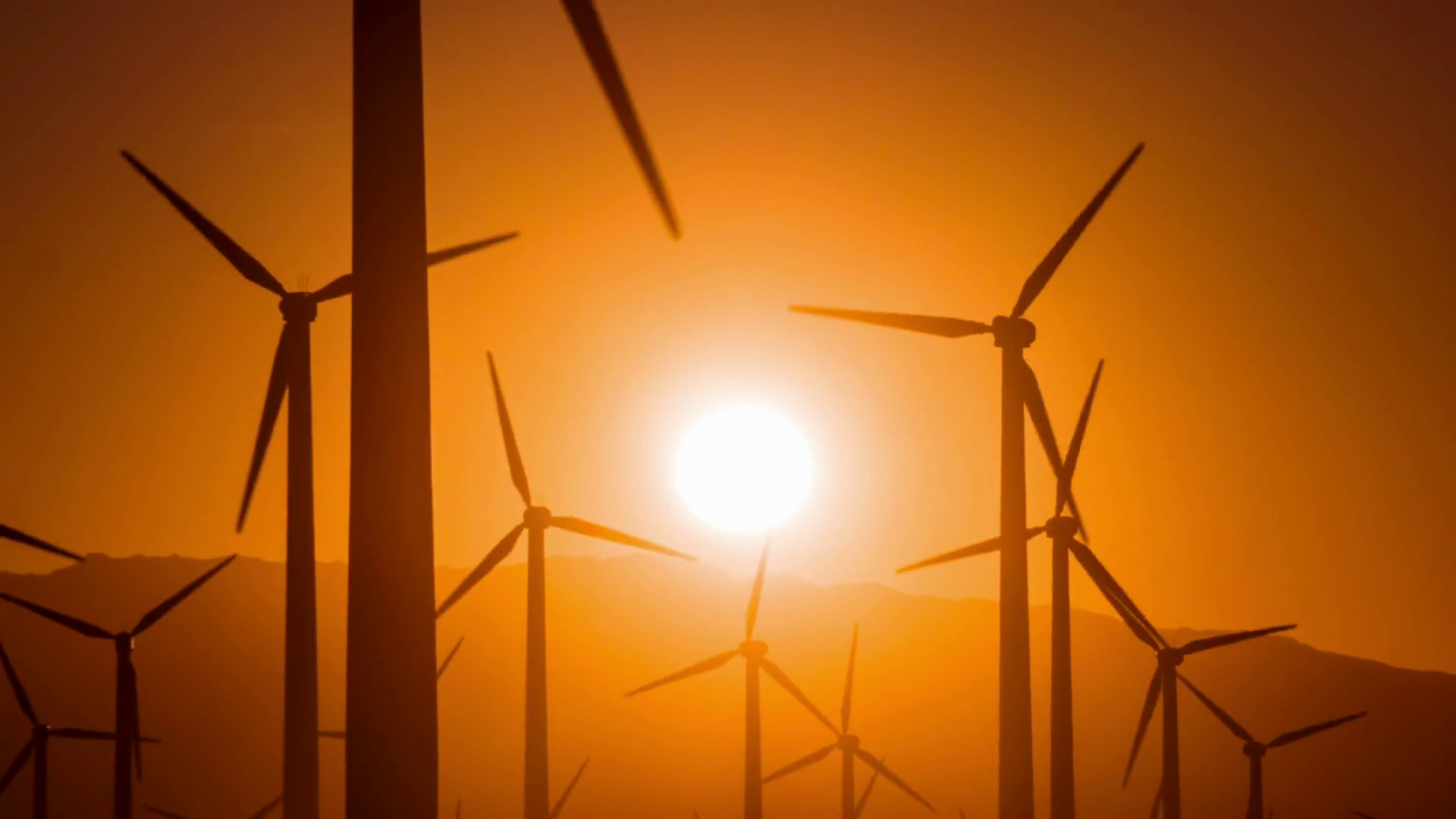 Sunrise Wind Farm California Stock Footage SBV-308403815 - Storyblocks
