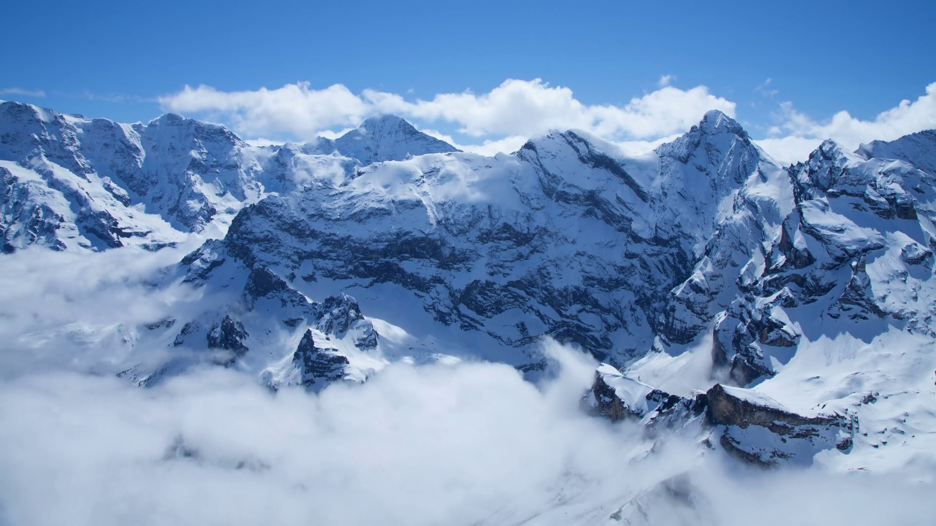 Swiss Alps Landscape Time Lapse Stock Footage SBV-308375914 - Storyblocks