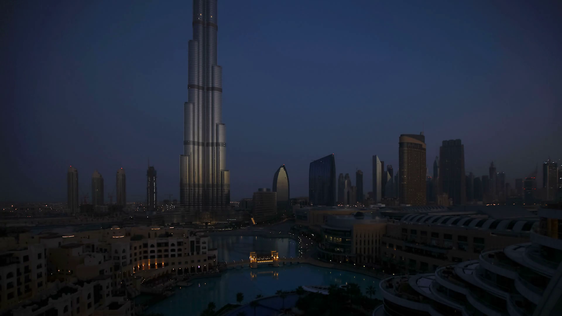 The Burj Khalifa Dubai Futuristic Modern Stock Footage SBV-300209116 ...