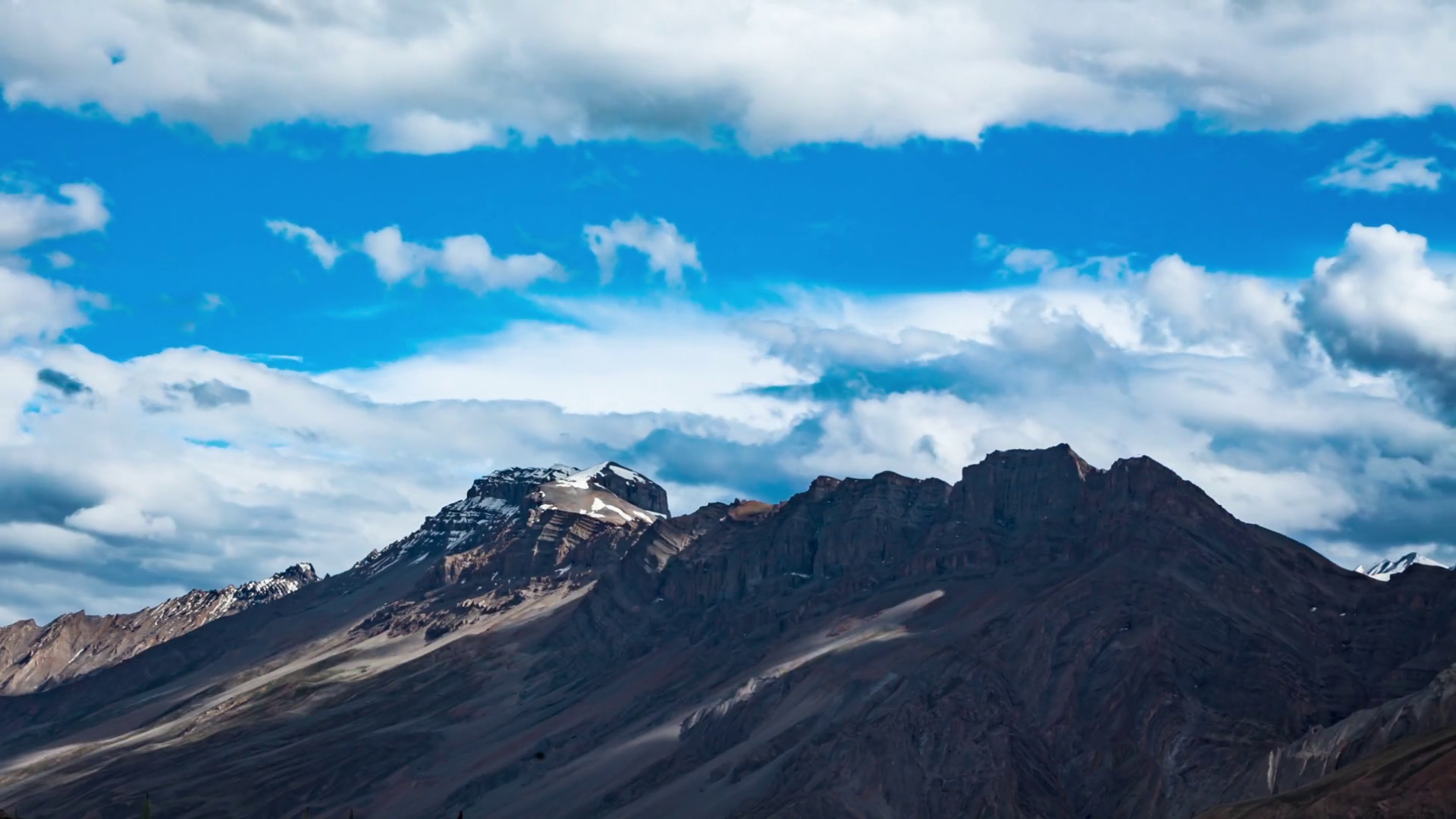 Time Lapse High Mountain Landscape Spiti Stock Footage SBV-306450424 ...