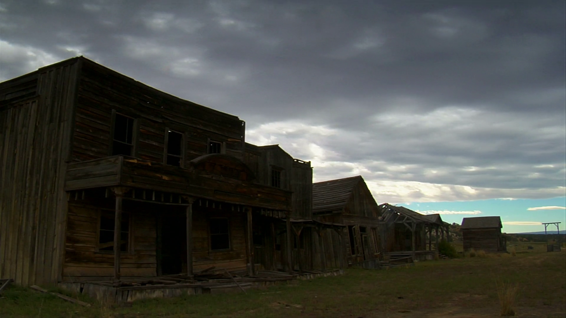 Time Lapse Of Old Western Movie Set Stock Footage SBV-300150673 ...