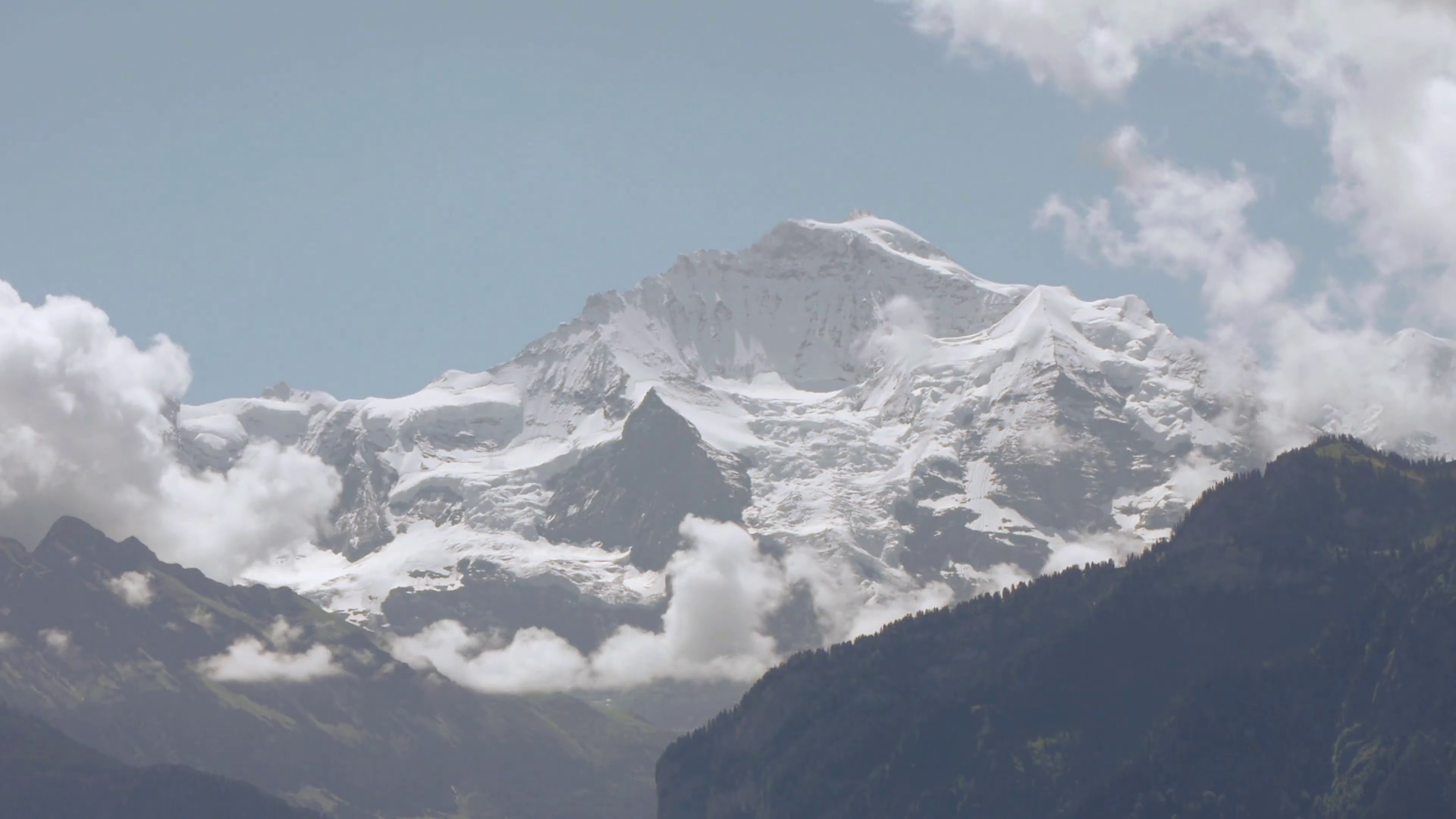 Time Lapse Snow Mountains Glaciers Stock Footage SBV-306546223 ...
