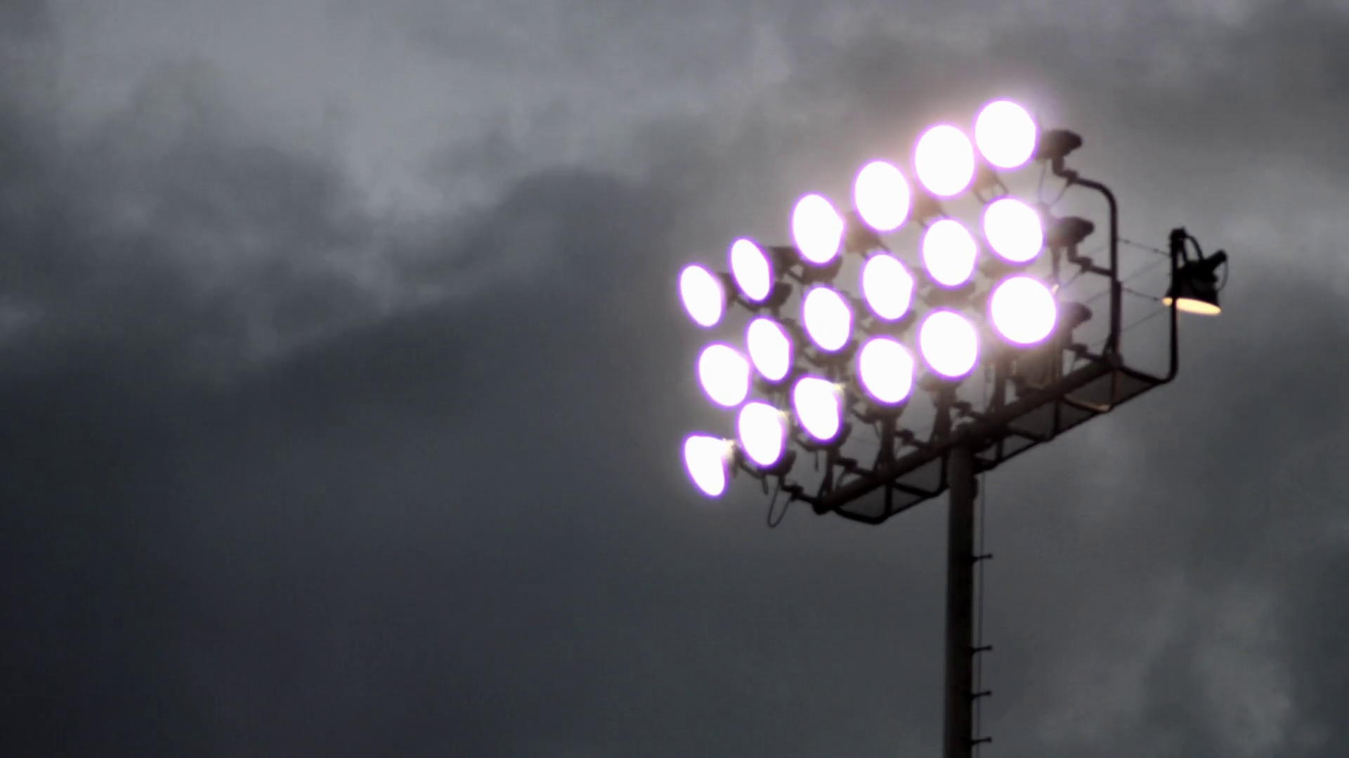 Timelapse Of Clouds Moving Fast Behind Stock Footage SBV-301503641 ...