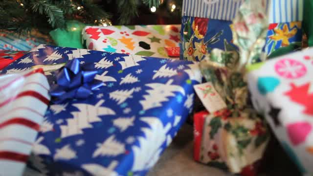 Christmas Presents Stock Footage: Royalty-Free Video Clips - Storyblocks
