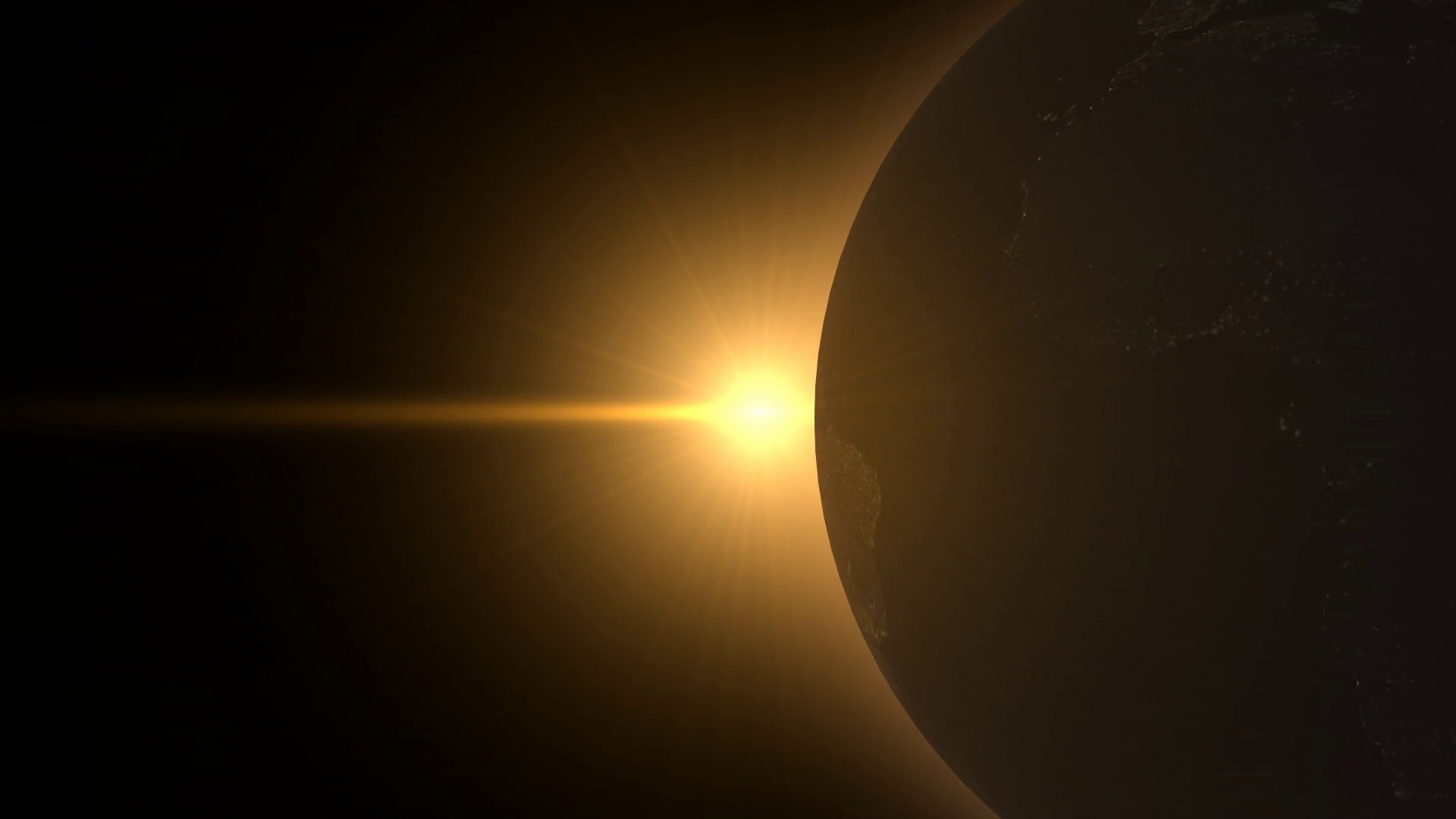 Transparent Alpha Channel Earth With Sun Stock Motion Graphics SBV ...