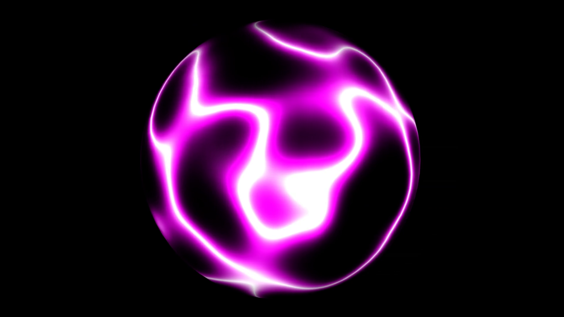 Transparent Electric Orb with Alpha Channel Motion Background 00:17 SBV ...