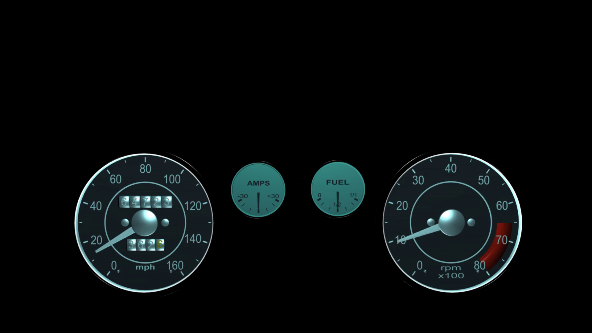Transparent Speedometer With Alpha Channel Stock Motion Graphics SBV ...
