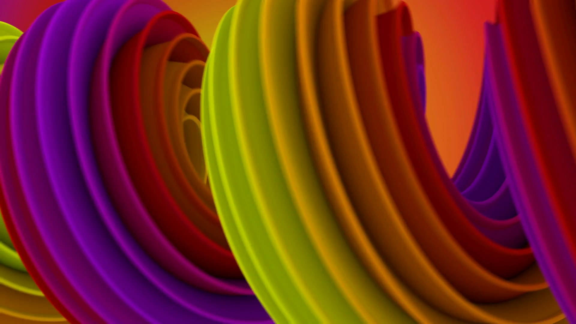 Twisted 3d Shape Spinning Seamless Loop 4k Stock Motion Graphics SBV ...