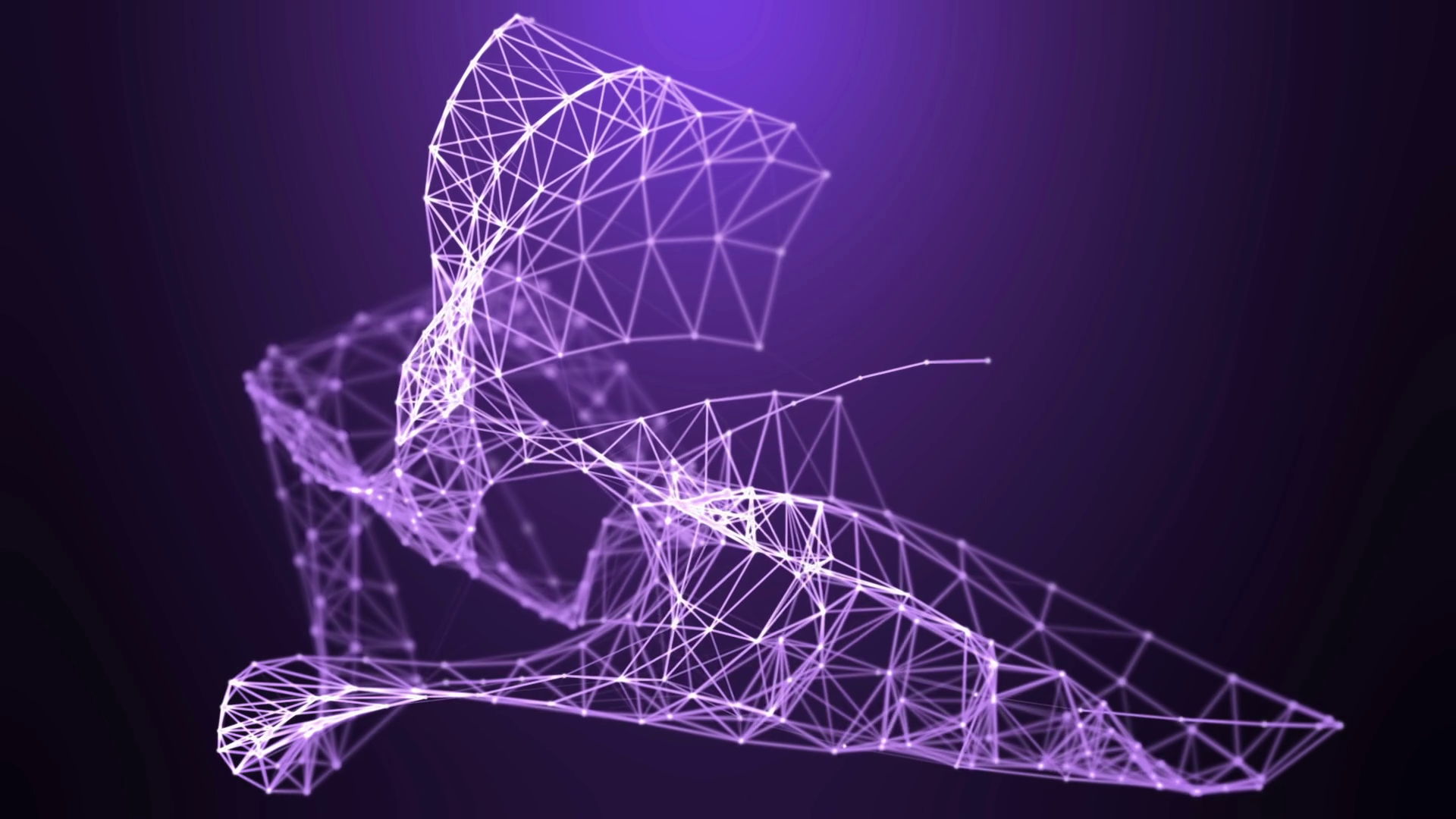 Vector Mesh Modern Technology Abstract Stock Motion Graphics SBV ...