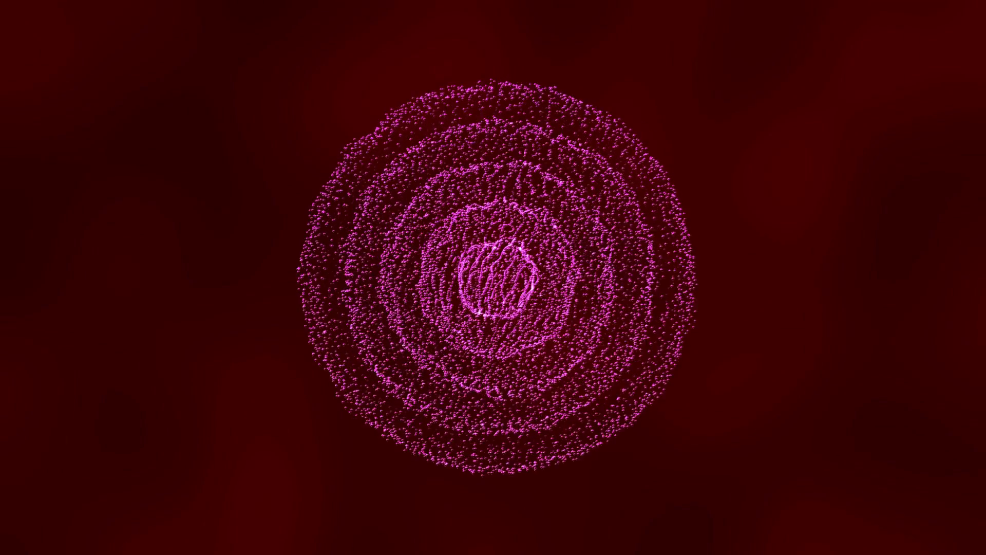 3d Sphere Shapes Of Particles Move And Rotate Science Motion Graphics Motion Background 0015
