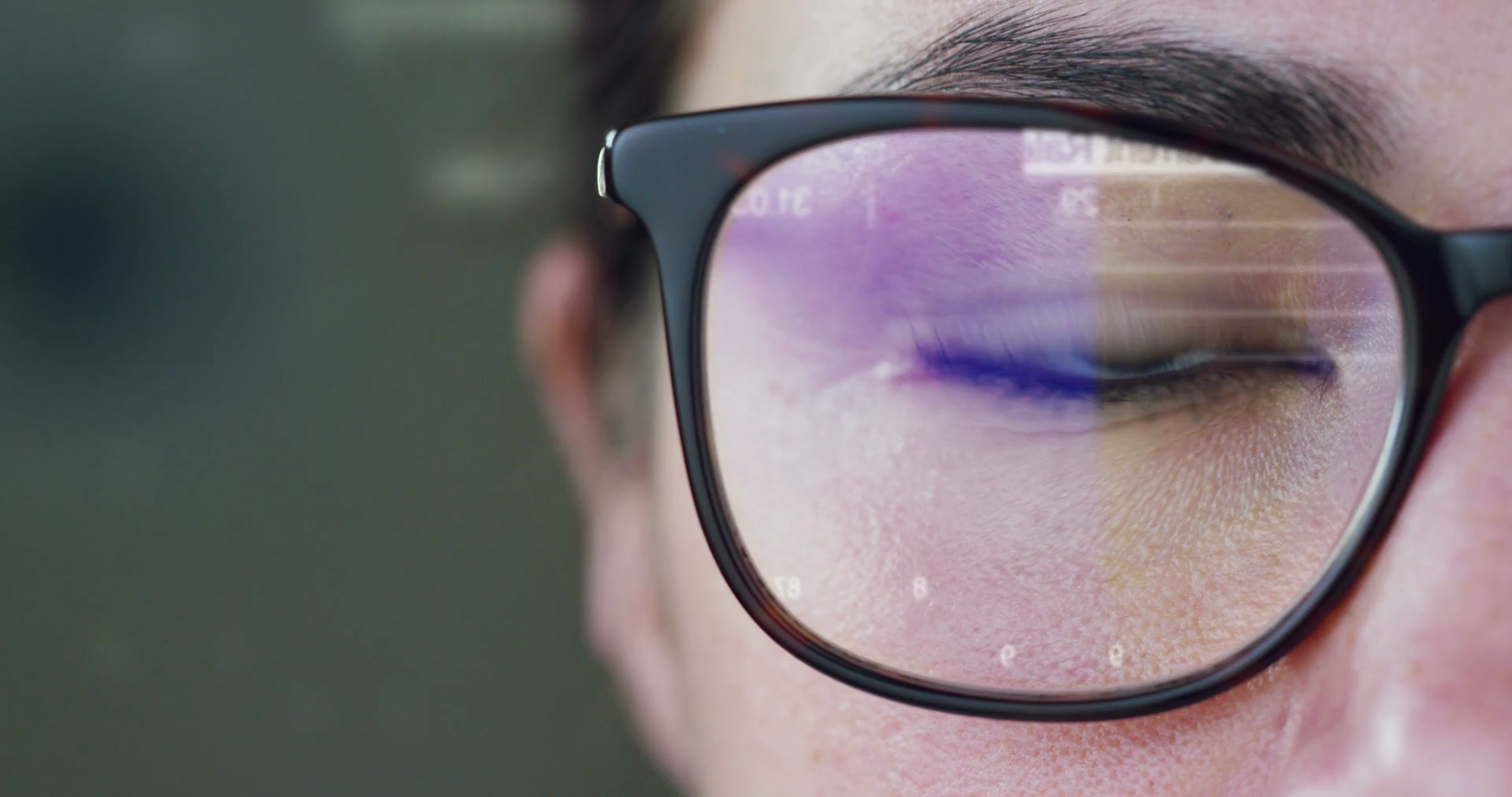 A Woman Watches With Futuristic Look With Stock Footage SBV-313419491 ...