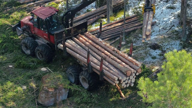 Loading Logs Stock Footage: Royalty-Free Video Clips - Storyblocks