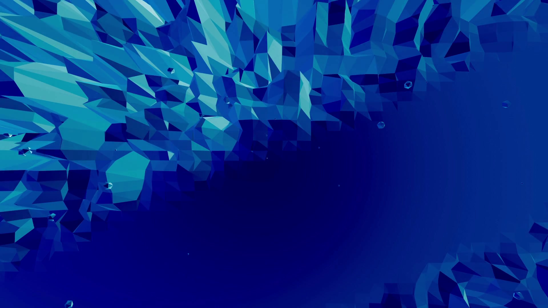 Low Poly Blue Wallpaper