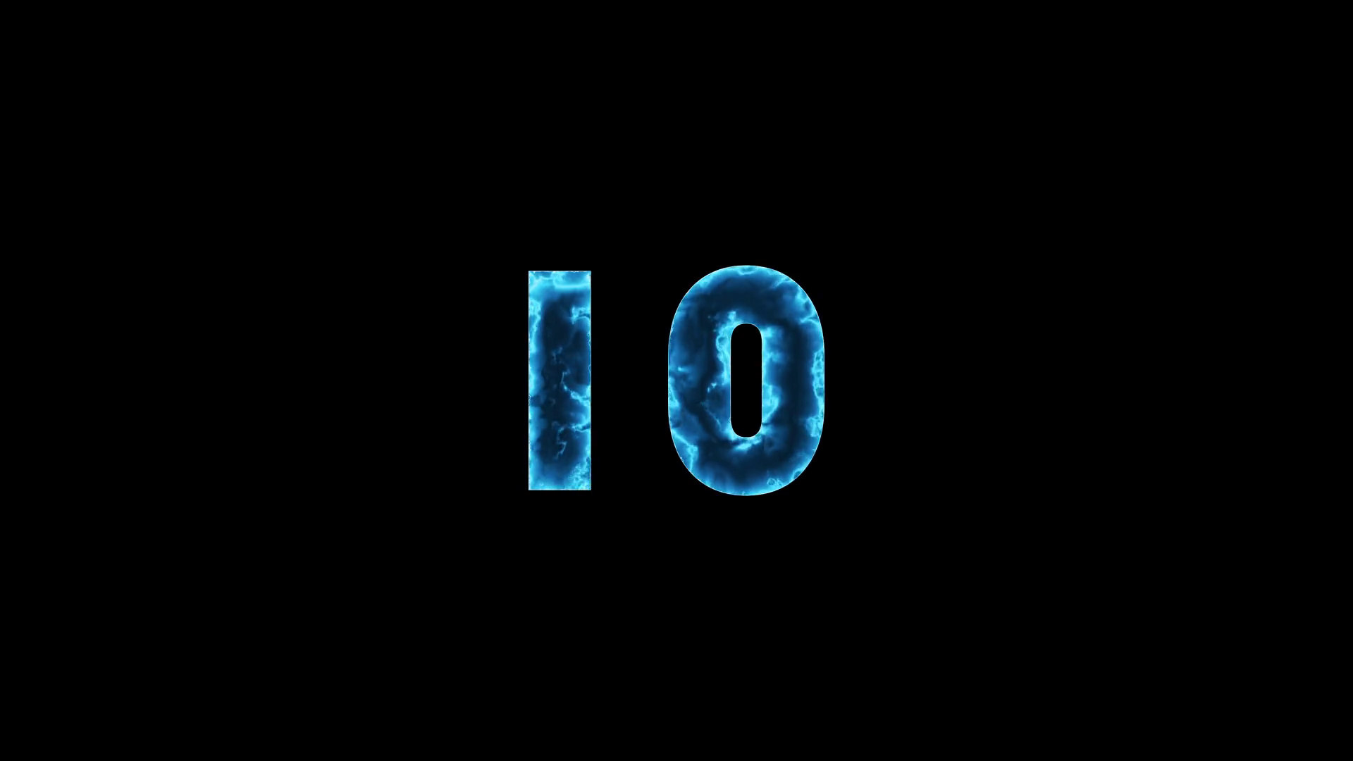 Countdown 10 To 1 With Energy Numbers 3d Stock Motion Graphics SBV ...