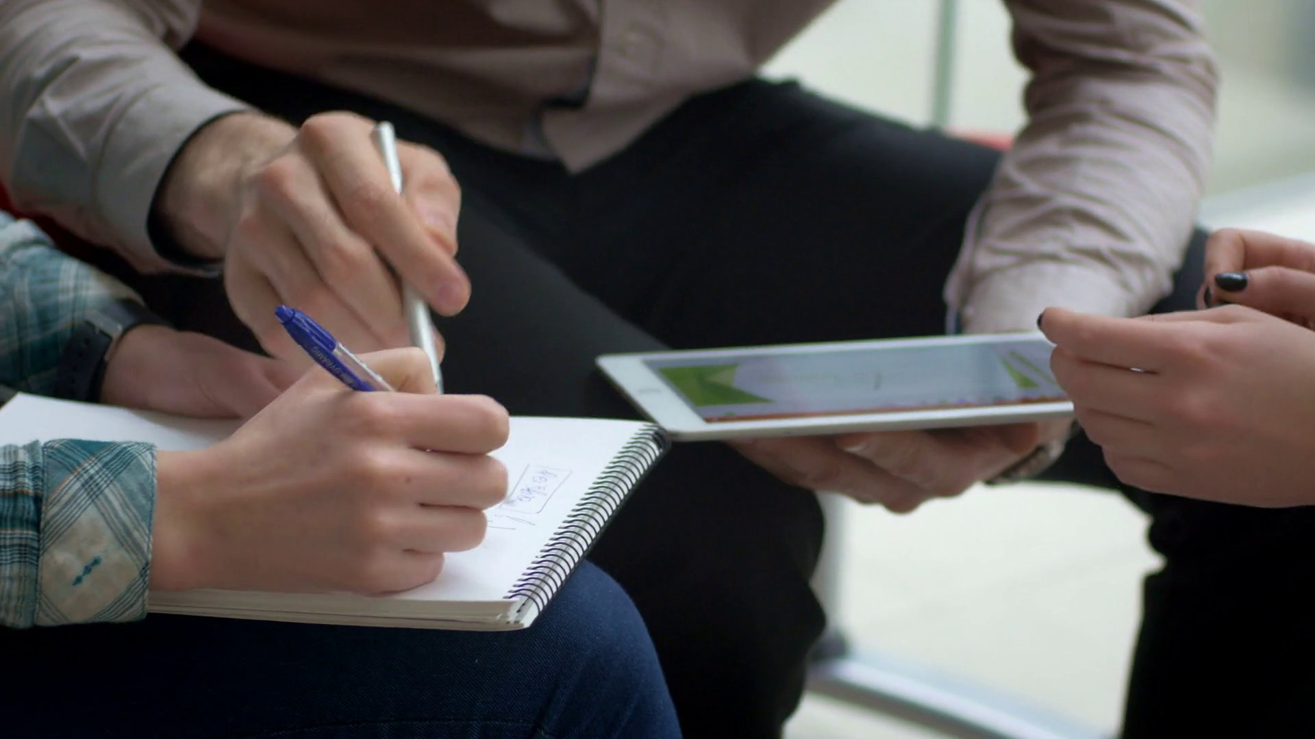 Collaborative Analysis Data Transfer In Stock Footage SBV-314343101 ...