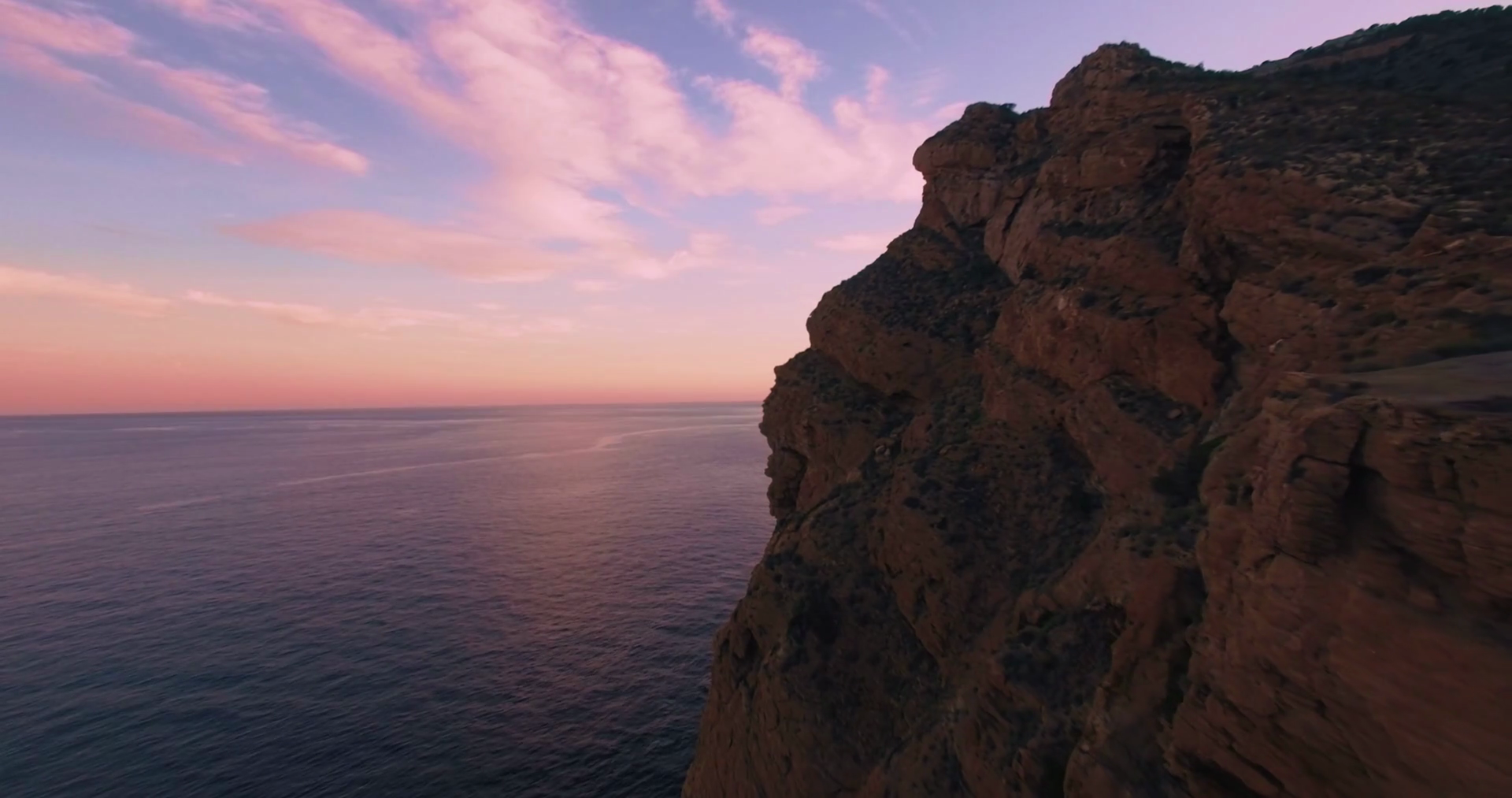 Awe-inspiring Sunset Over Stunning Rock Stock Footage SBV-315542543 ...