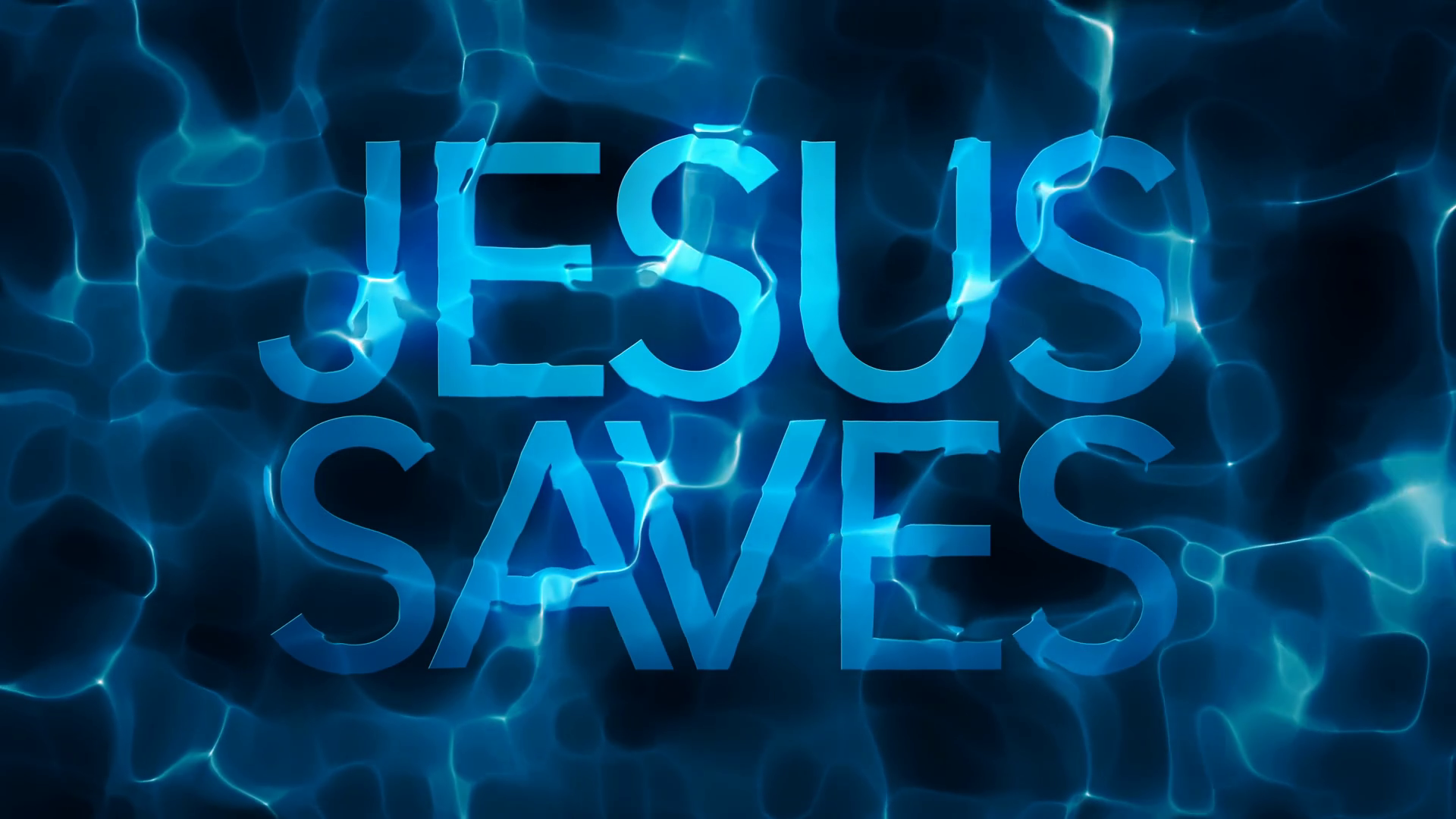 Fractal Jesus Saves Water Abstract Loop Stock Motion Graphics SBV ...