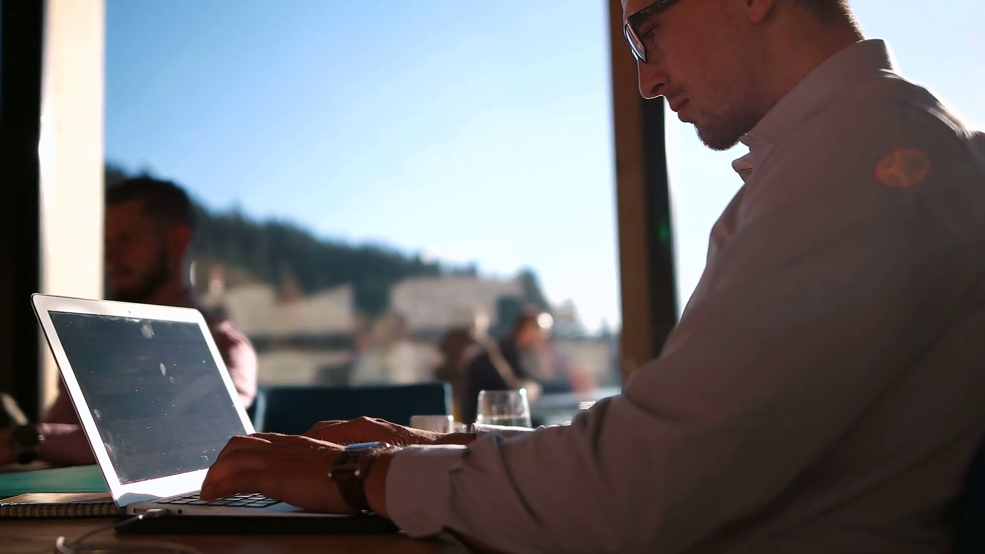 Skilled Professional Working On Laptop Stock Footage SBV-318270577 ...