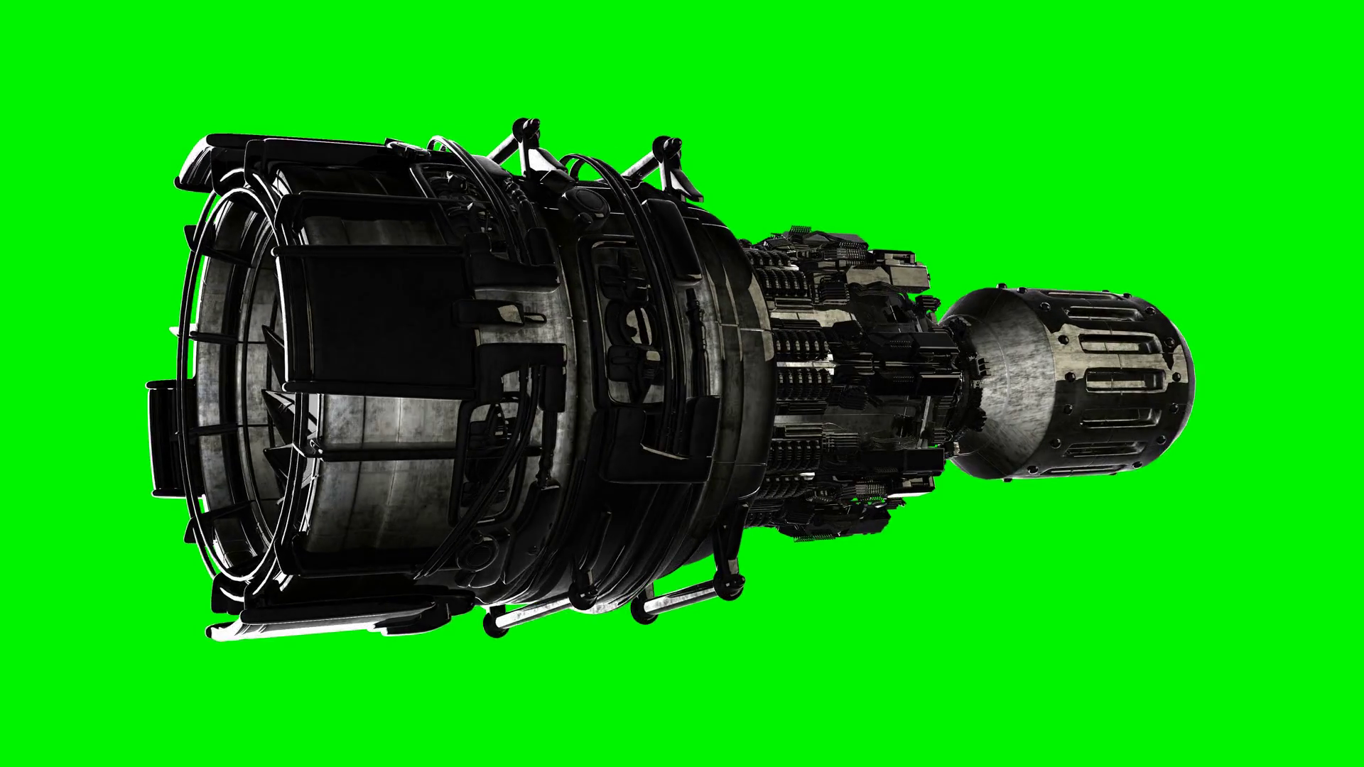 Loop Rotate Jet Engine Turbine Of Plane Stock Motion Graphics SBV ...