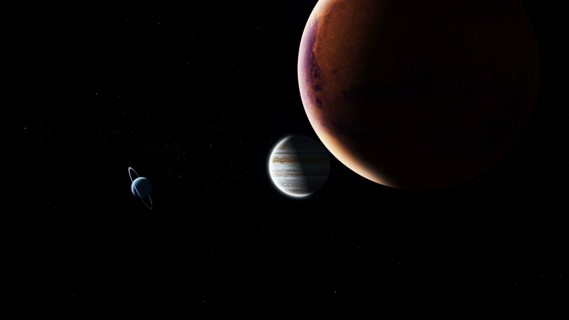 Realistic Planet Mars From Deep Space Stock Motion Graphics SBV ...