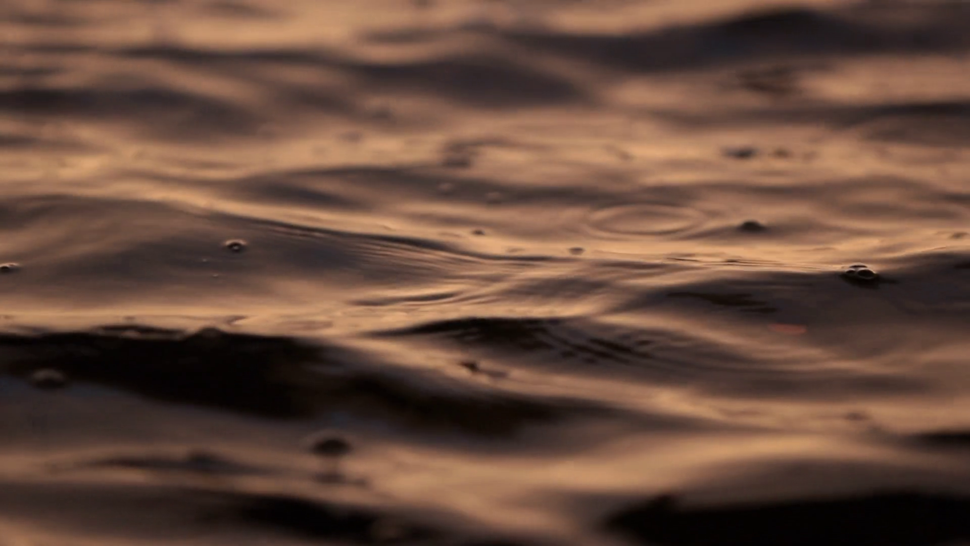 Super Slow Motion Of Water Surface Stock Footage SBV-317919369 ...