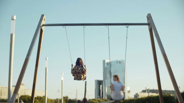 Swinging Swing | Transportation stock footage - Storyblocks