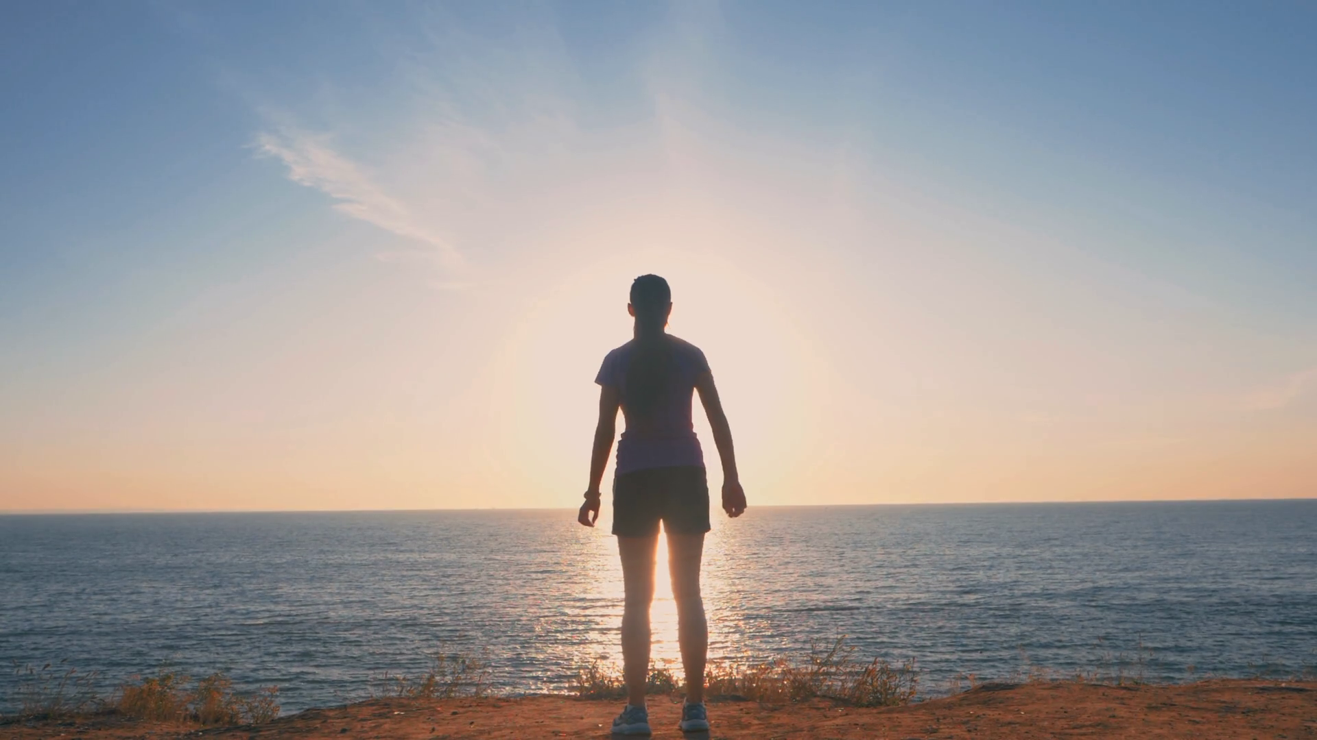 Excited Woman Jumping In Slow Motion: Stock Footage SBV-316279343 ...