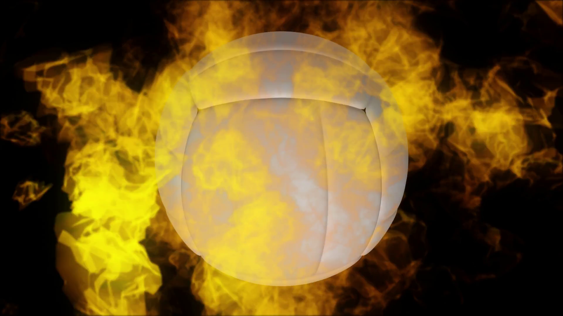 Volleyball On Fire 2 Stock Motion Graphics SBV-300076930 - Storyblocks