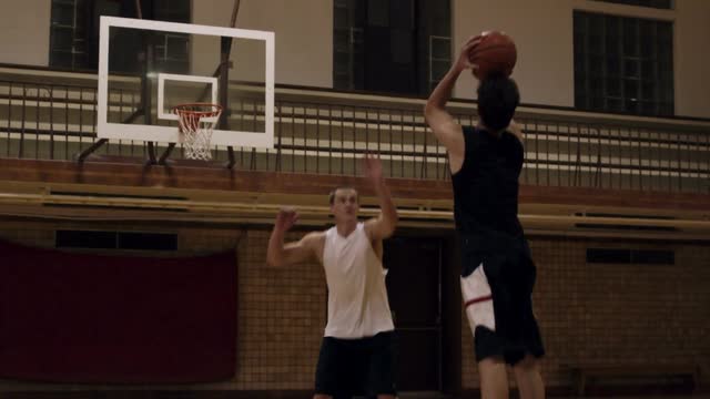 Three Point Shot Basketball Stock Footage: Royalty-Free Video Clips ...