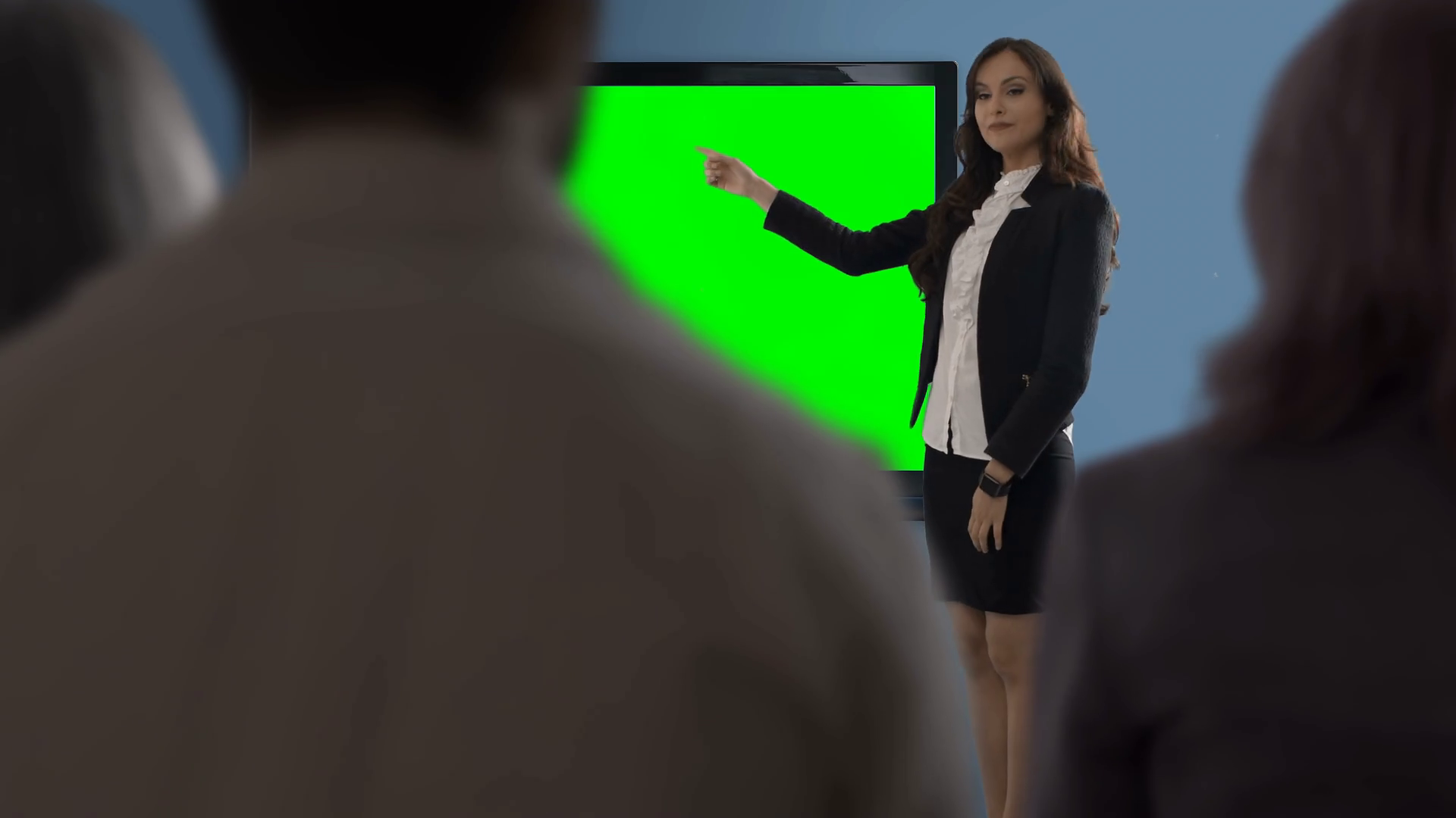 Young Woman Making Presentation In Office Stock Footage SBV-308731933 ...