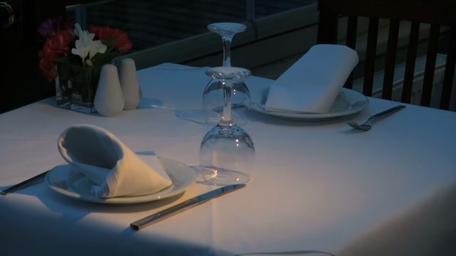 Zoom Of Table In Restaurant Stock Footage: Royalty-Free Video Clips ...