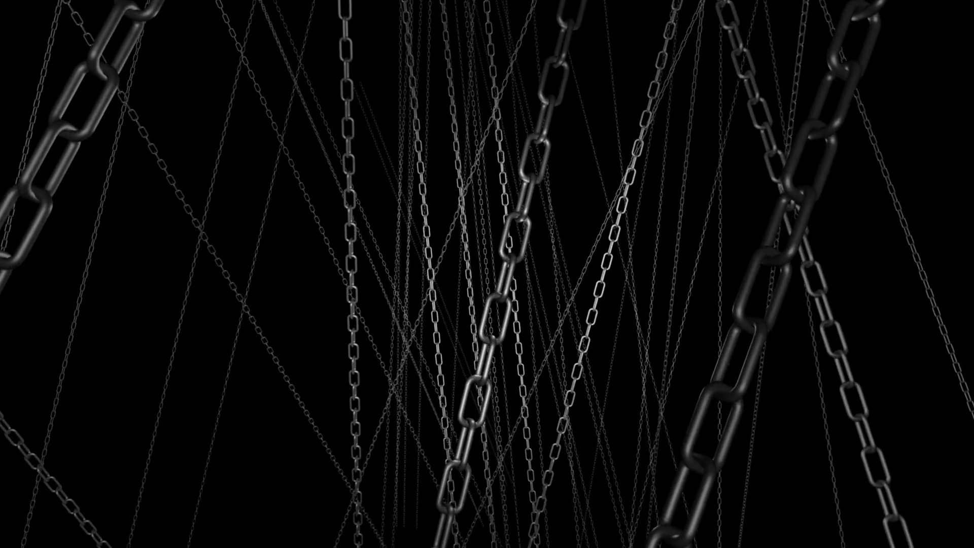 Zooming Through Hanging Chains Animation 2 Stock Motion Graphics SBV ...