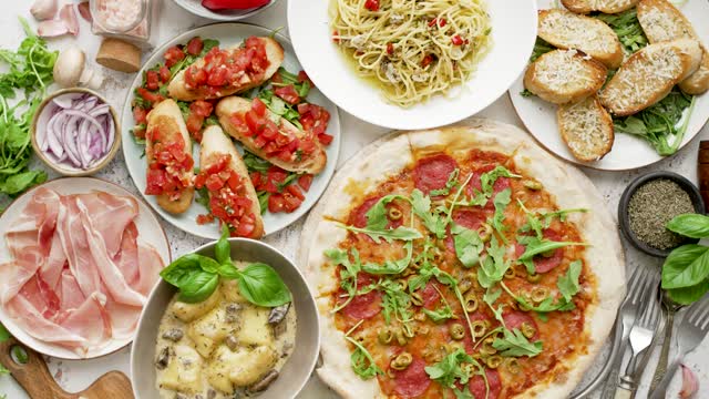 Italy Foods Stock Footage: Royalty-Free Video Clips - Storyblocks