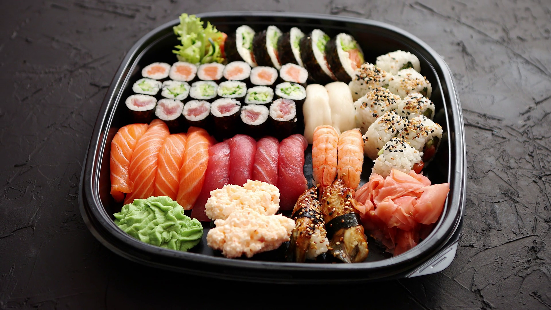 Japanese Food Sushi Plate