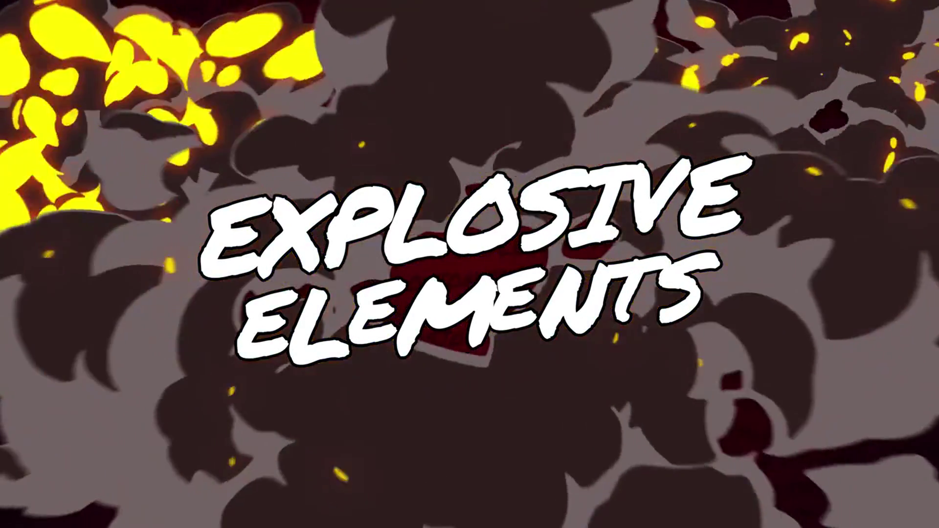 Explosive Elements // After Effects 00:54 SBV-338973475 - Storyblocks