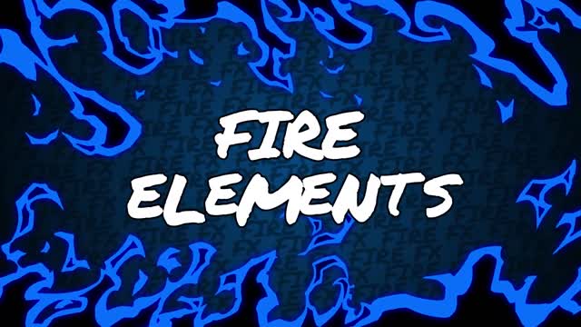 Ae Templates Titles FIRE Templates Royalty-Free - Storyblocks